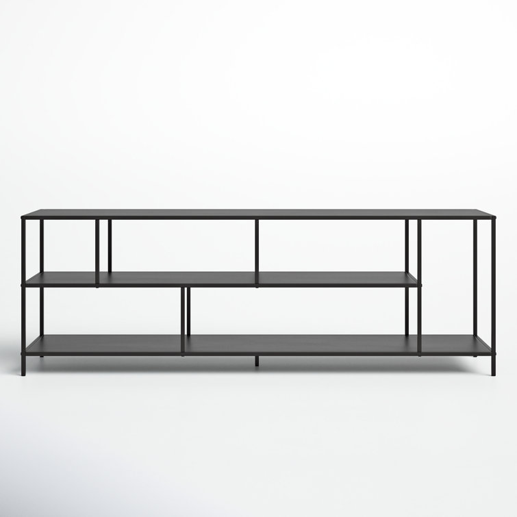 Metal media console table store